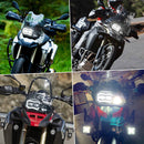 Osram LED Headlight High/Low Halo Lighting Motorcycle Headllamp for BM ...