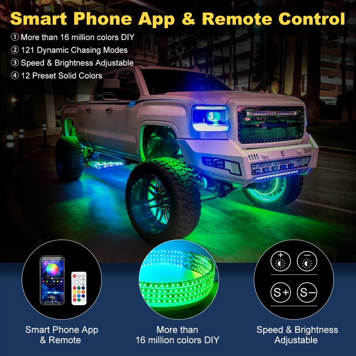 LED Lights for Jeep Wrangler JK & JKU(2007-2018) | Jeep lights & parts ...